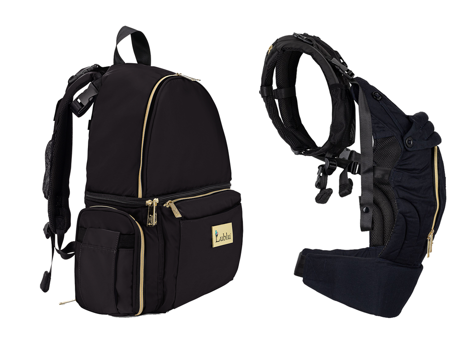 Lublu - HugBag it's a Baby Carrier and a Diaper Bag